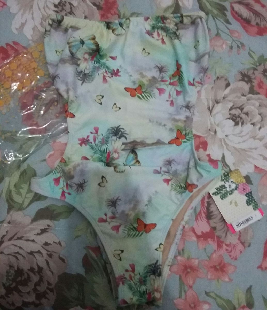 Maiô Farm 🍀 | Moda Praia Feminina Farm Nunca Usado 21113010 | enjoei