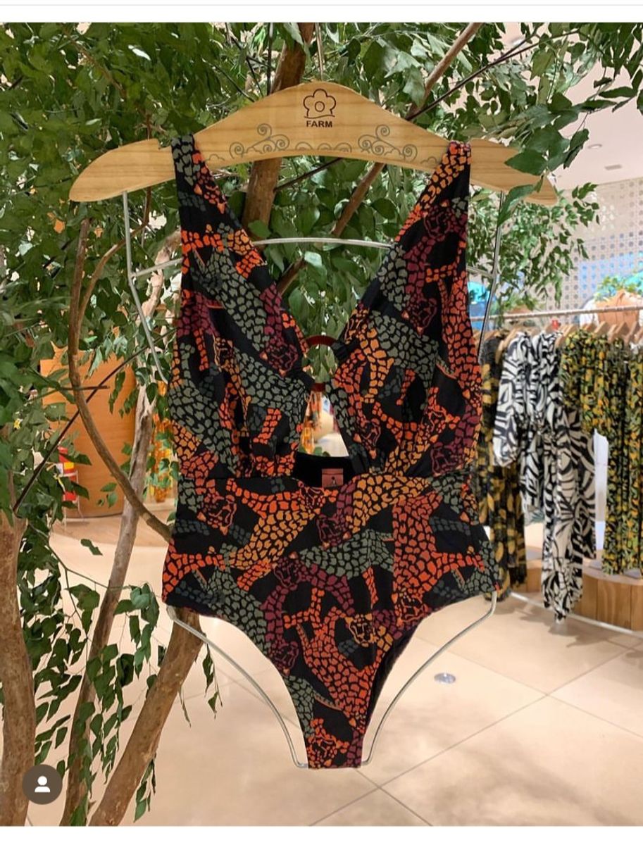 Maiô Farm | Moda Praia Feminina Farm Nunca Usado 87201962 | enjoei