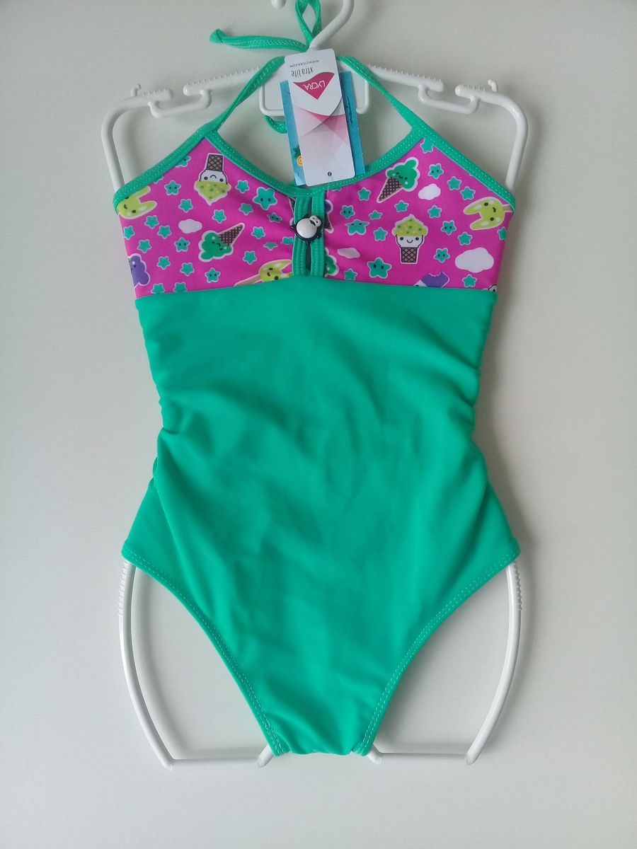 Maiô Infantil Moda Praia | Roupa Infantil para Menina Turma Da Praia ...