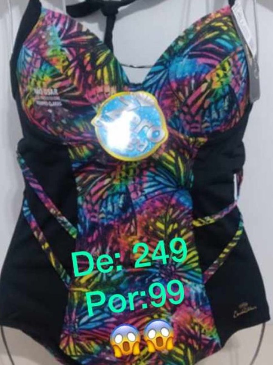 Maio Modelador | Moda Praia Feminina Banho E Mar Nunca Usado 72452320 ...