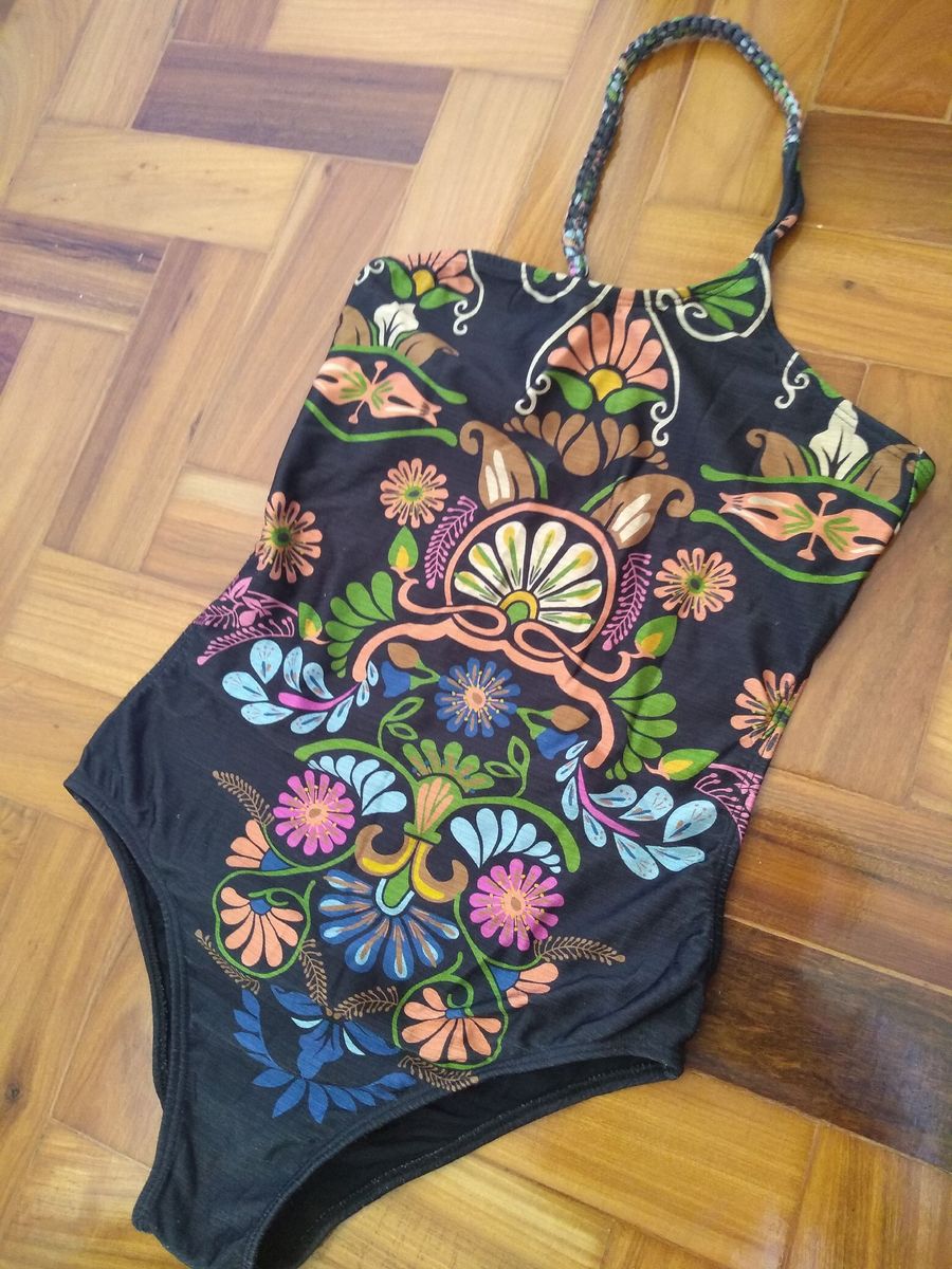 Maiô Ombro Só Farm | Moda Praia Feminina Farm Usado 34784071 | enjoei