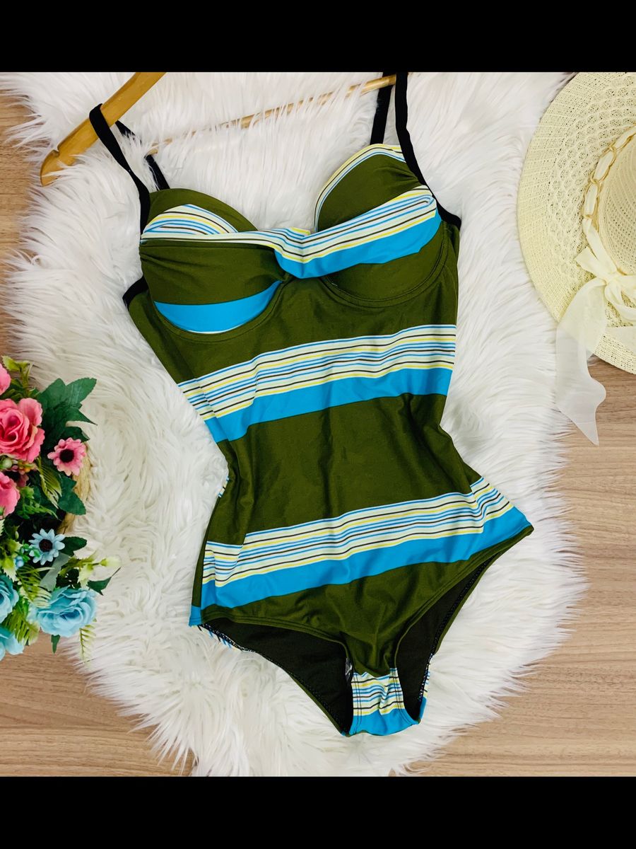 Maiô Plus Size | Moda Praia Feminina Novo 40590024 | enjoei