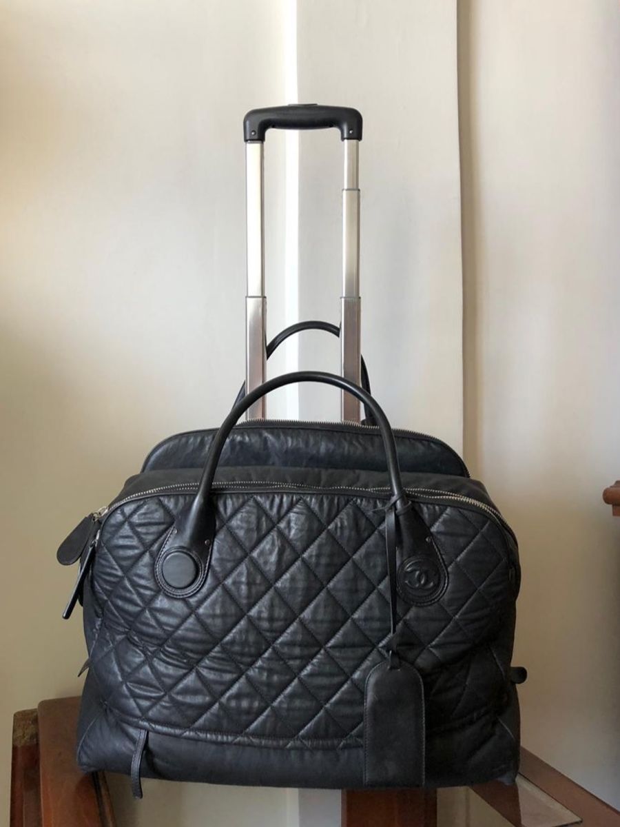 Mala Chanel Preta Original | Produto Feminino Chanel Usado 36873058 ...