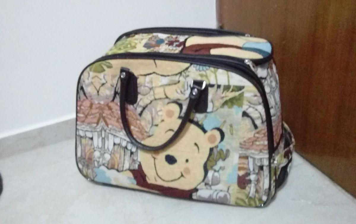 Mala de Rodinhas Pooh | Mala Pooh Usado 28294542 | enjoei