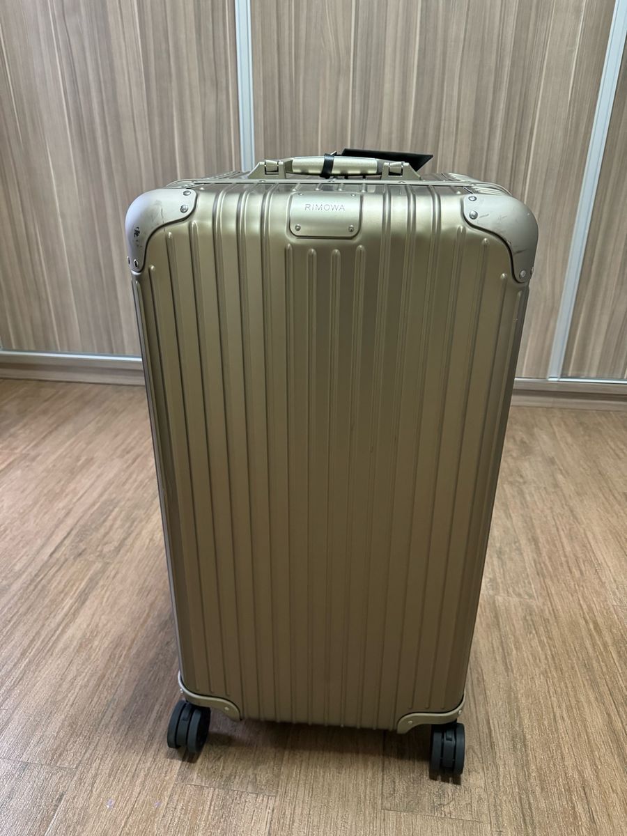 Mala de Viagem Rimowa Original Trunk Plus em Titânio | Clutch Feminina ...