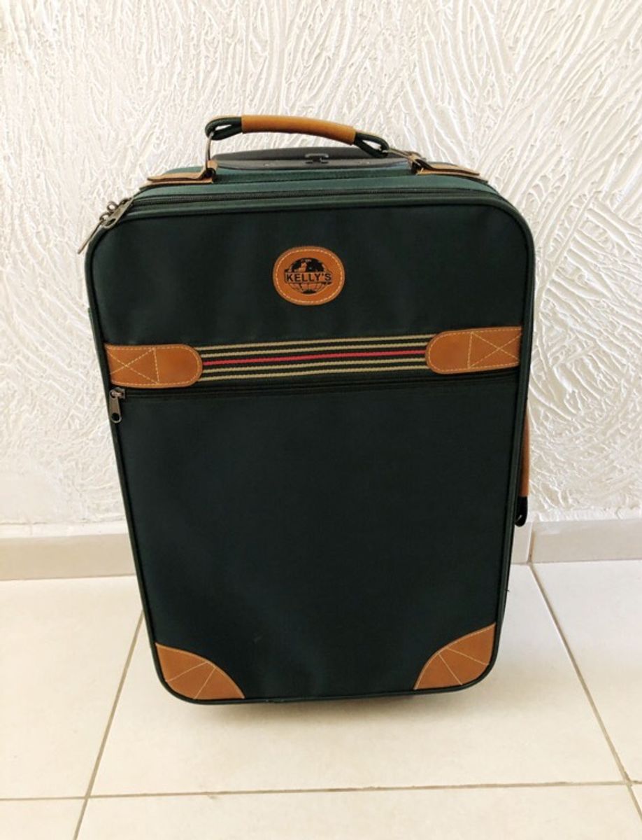 Mala de Viagem Verde Retrô | Mala Kelly’s Usado 37160447 | enjoei