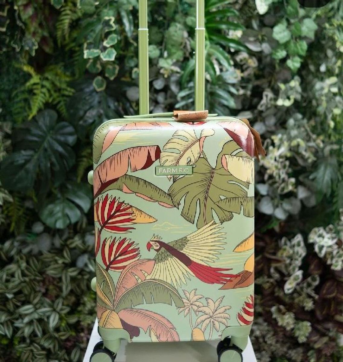 Mala Farm Rígida de Bordo Revoada Tropical | Mala Farm Nunca Usado ...