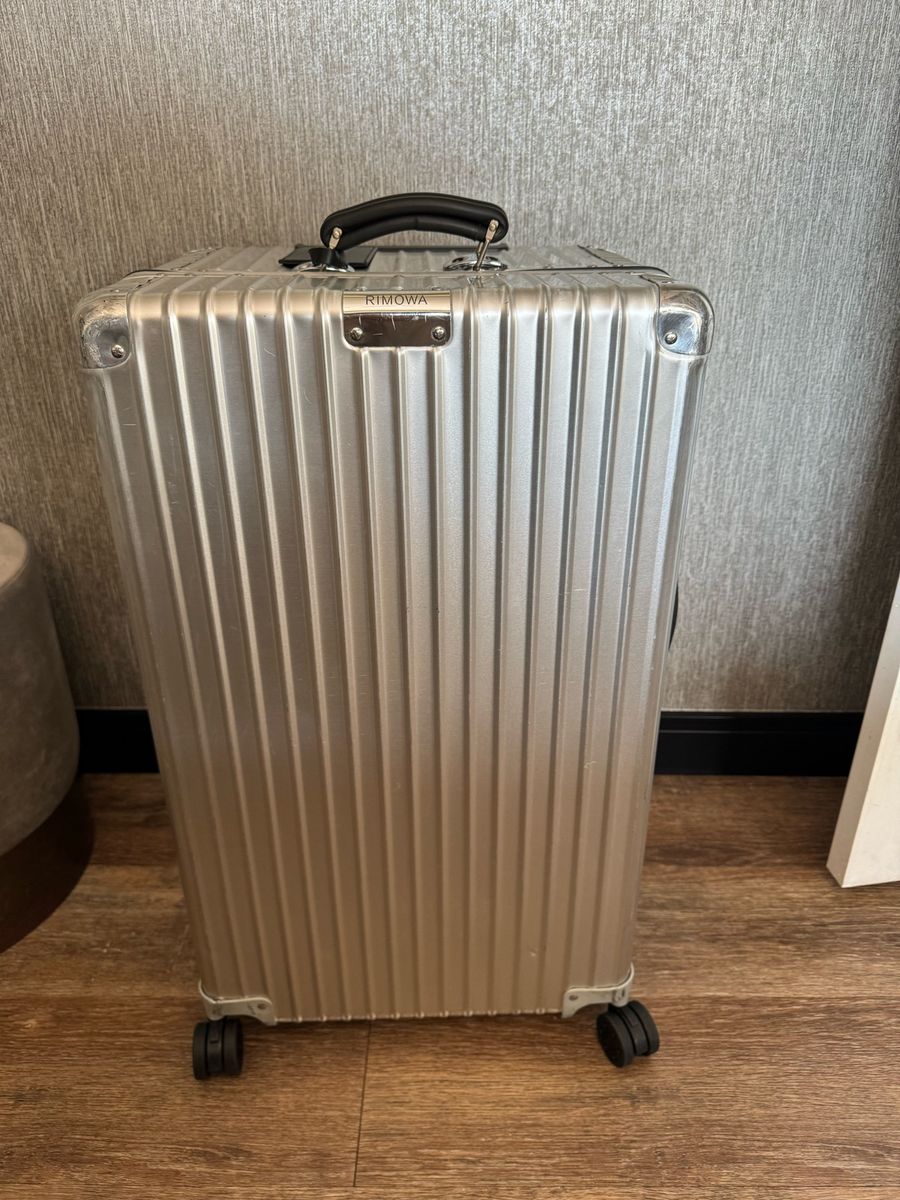 Mala Rimowa Classic Trunk Prata | Mala Rimowa Usado 107134224 | enjoei