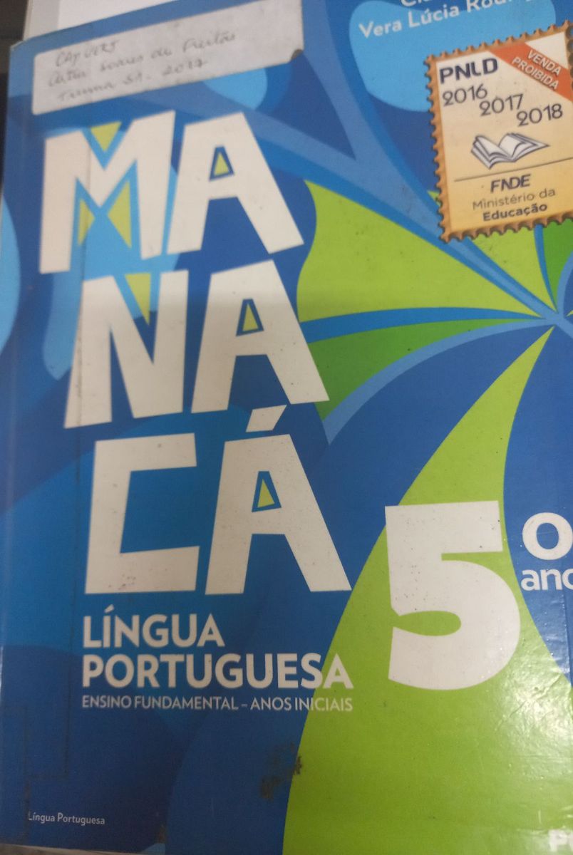 Manacá 5 Ano Língua Portuguesa Claudia Miranda | Livro Livros Usado 83288165 | enjoei