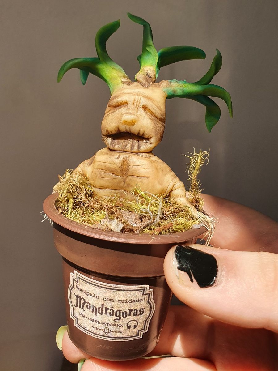 Mandragora Harry Potter | Item de Decoração Nunca Usado 48659654 | enjoei
