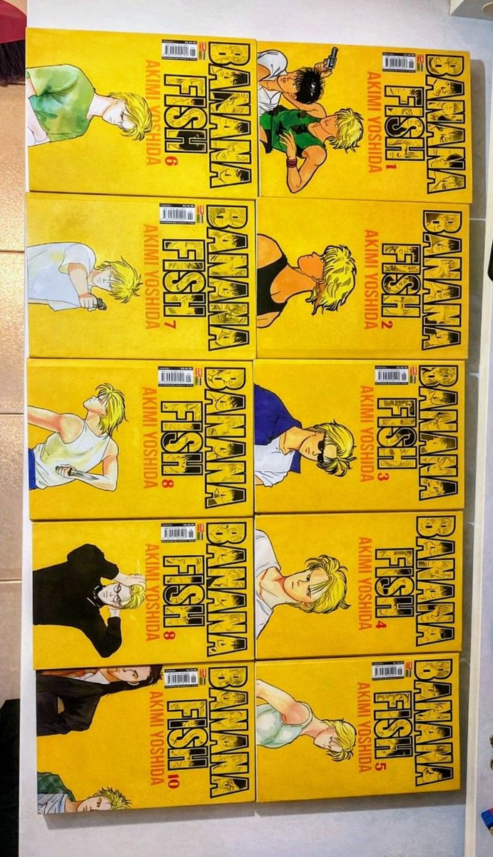 Mangá Banana Fish Vol 1 Ao 10 | Livro Panini Comics Usado 134074911 ...