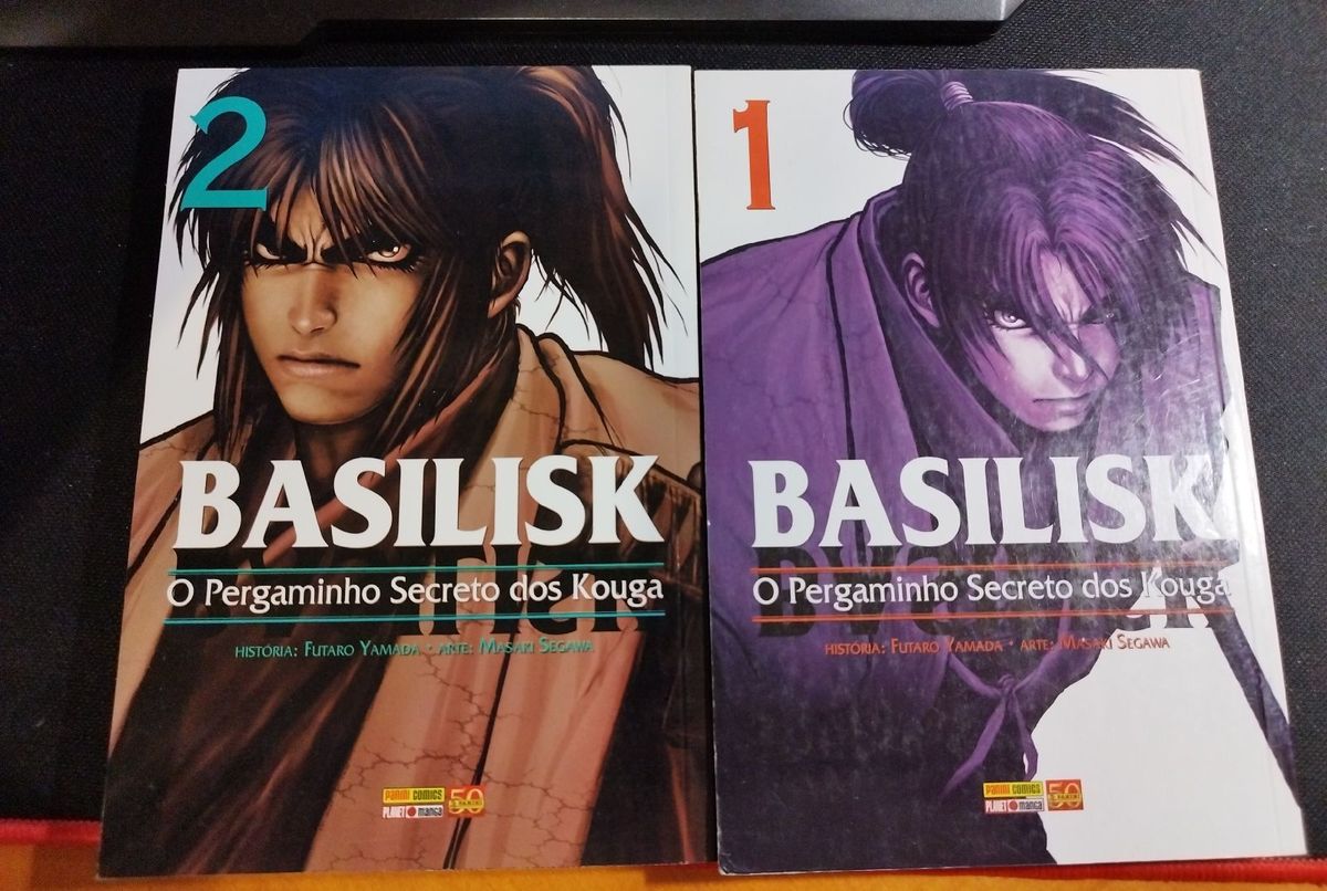 Mangá Basilisk Vol. 1 e 2 - Usado | Livro Panini Usado 88425442 | enjoei