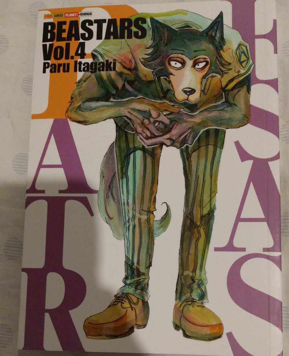 Mangá Beastars Volume 4 Panini | Livro Panini Usado 74921041 | enjoei