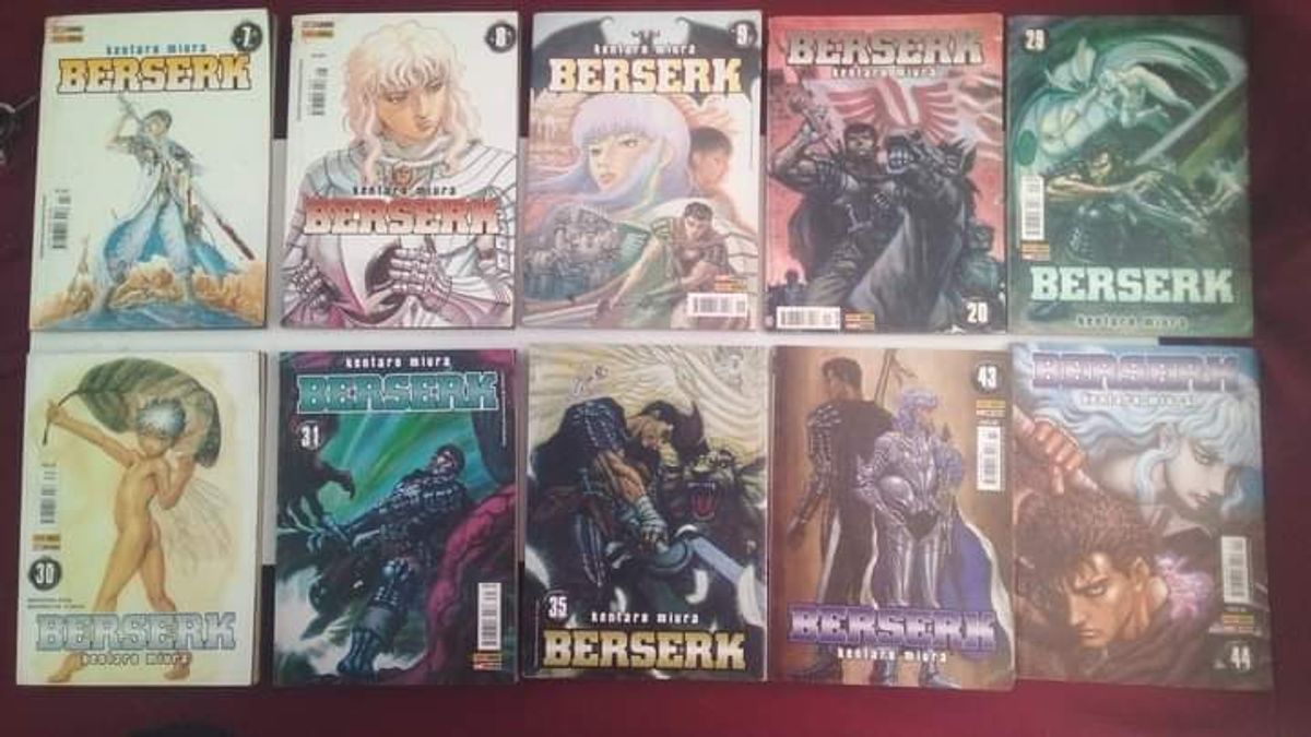 Mangá Berserk Varios Volumes | Livro Panini Usado 98856262 | enjoei