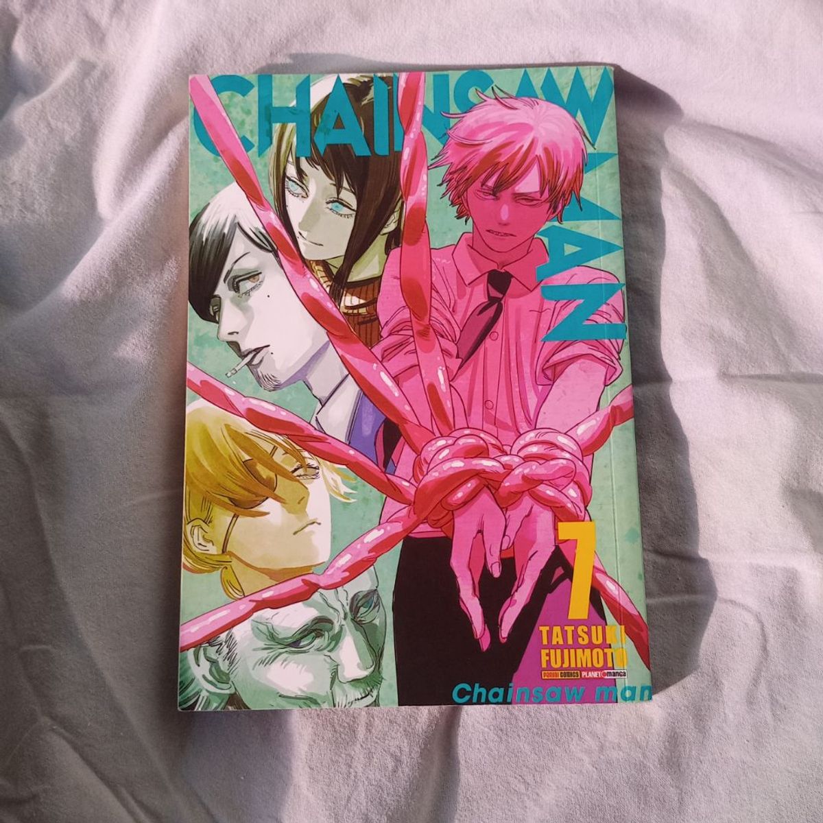 Mangá Chainsaw Man - Vol. 7 | Livro Panini Usado 87407952 | enjoei