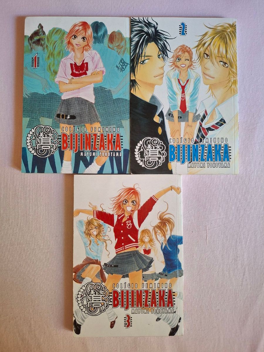 Mangá Colégio Feminino Bijinzaka - Mayumi Yokoyama - Coleção Completa ...