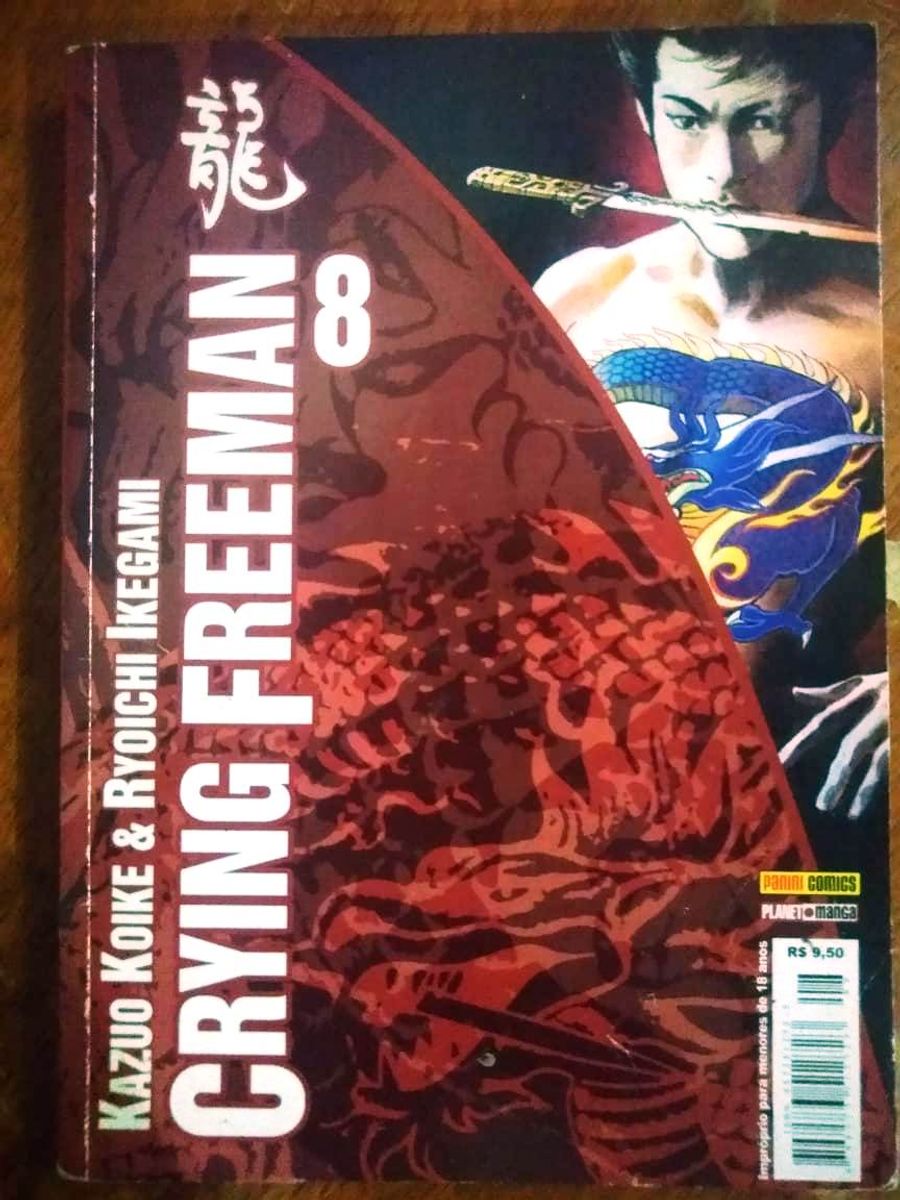 Mangá Crying Freeman - Kazuo Koike, Ryoichi Ikegami Vol. 8 | Livro ...