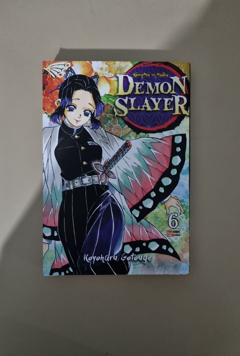 Manga Demon Slayer/kimetsu No Yaba Vol.6 | Livro Usado 84289994 | enjoei