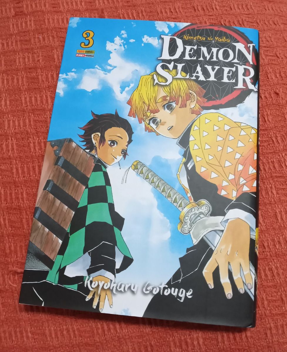 Mangá Demon Slayer Vol 3 | Livro Panini Comics Nunca Usado 65592723 | enjoei