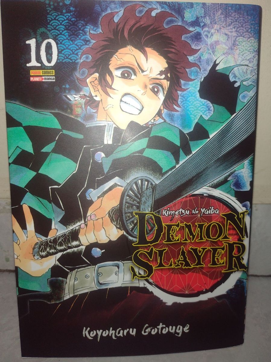 Mangá Demon Slayer Volume 10 | Livro Panini Usado 77534082 | enjoei