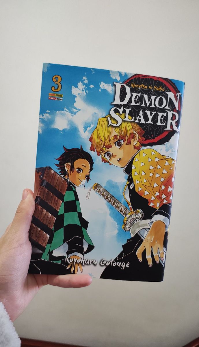 Mangá Demon Slayer Volume 3 Usado | Livro Panini Usado 128048046 | enjoei
