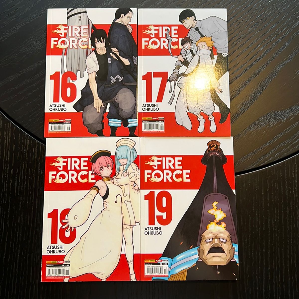 Manga Fire Force 16-19 | Livro Panini Usado 81937867 | enjoei