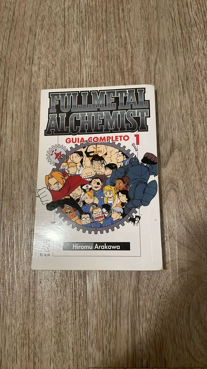 Mangá Fullmetal Alchemist Fma Guia Completo Vol. 1 Volume 1 | Livro ...