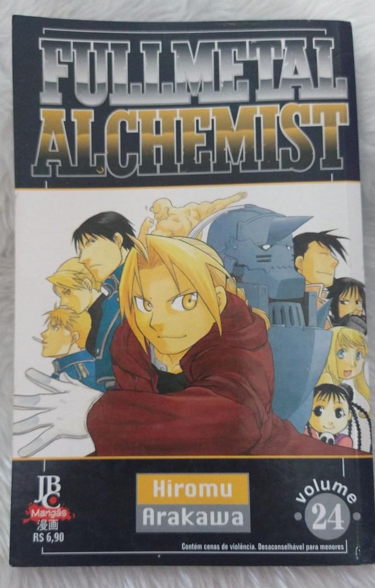 Mangá - Fullmetal Alchemist Vol. 24 | Livro Usado 81103407 | enjoei
