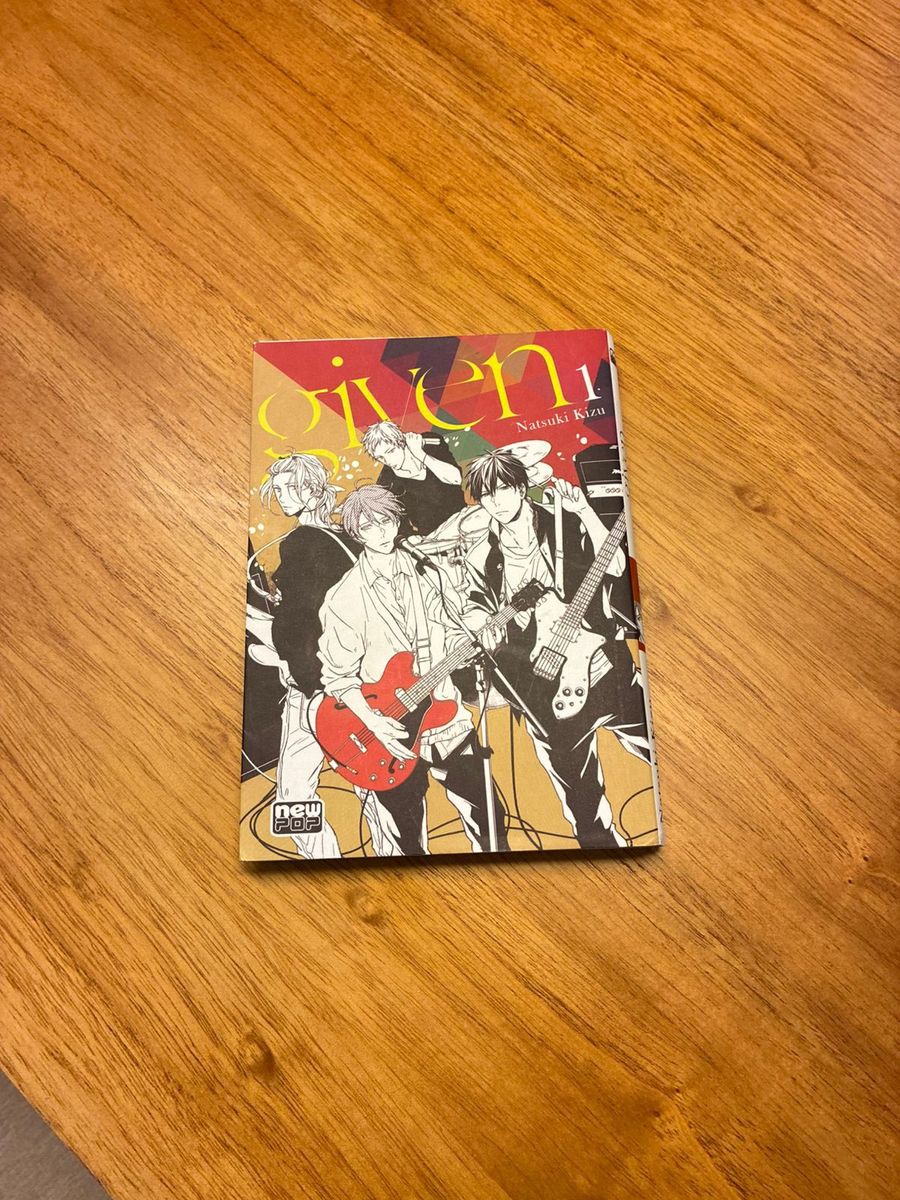 Mangá Given Volume 1 Português Br | Livro New Pop Nunca Usado 135427609 ...