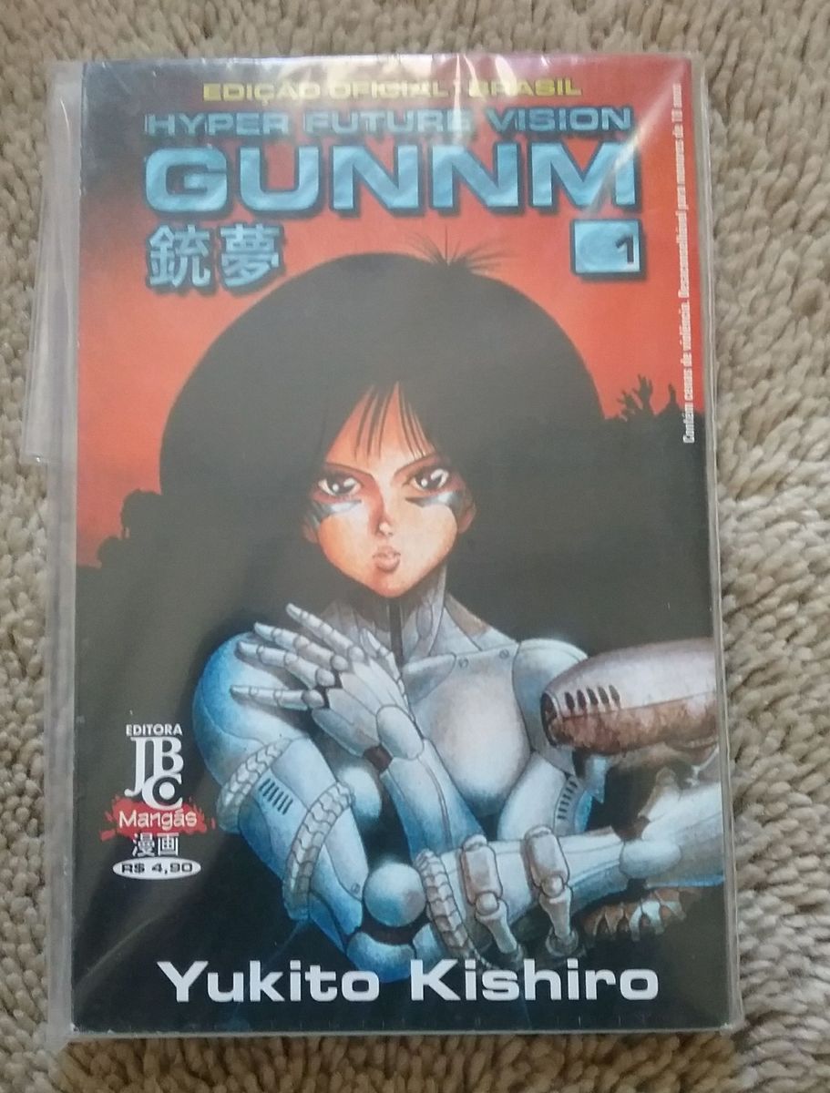 Mangá Gunnm Volume 1 | Livro Jbc Usado 26202290 | enjoei