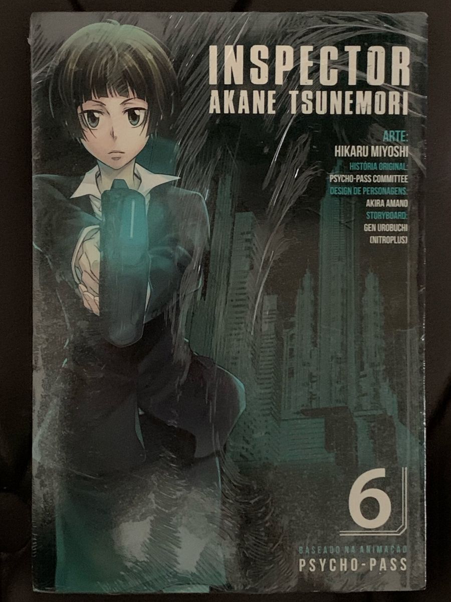 Mangá Inspector Akane Tsunemori 6 | Livro Panini Nunca Usado 55131690 ...