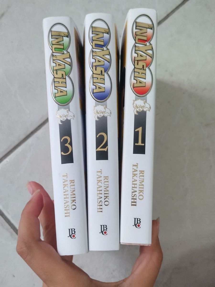 Mangá Inuyasha - Vol. 1-2-3 | Livro Jbc Usado 81154464 | enjoei