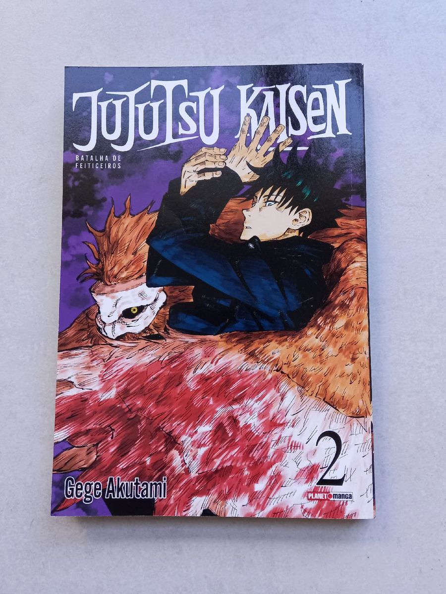 Mangá Jujutsu Kaisen Volume 2 | Livro Panini Usado 78114636 | enjoei