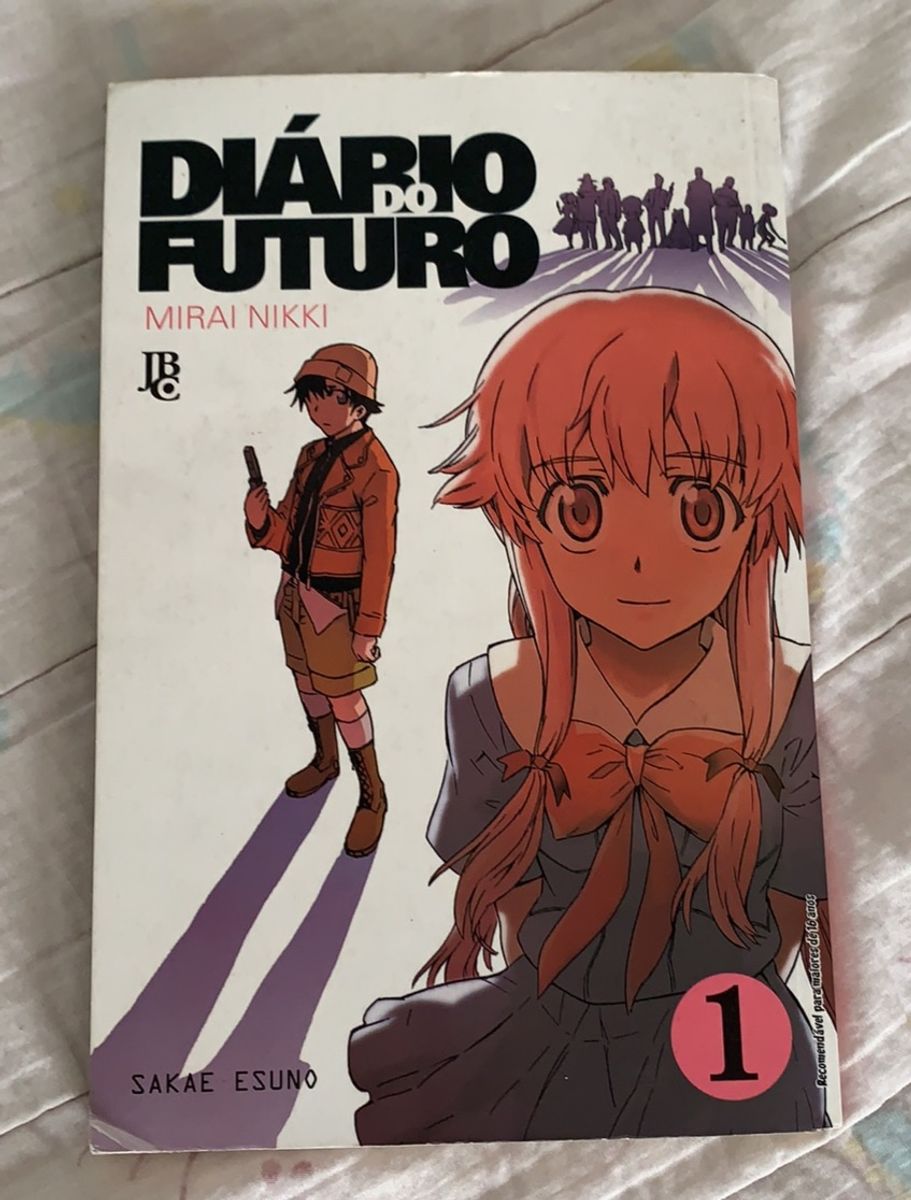 Mangá Mirai Nikki Volume 1 | Livro Jbc Usado 51011850 | enjoei