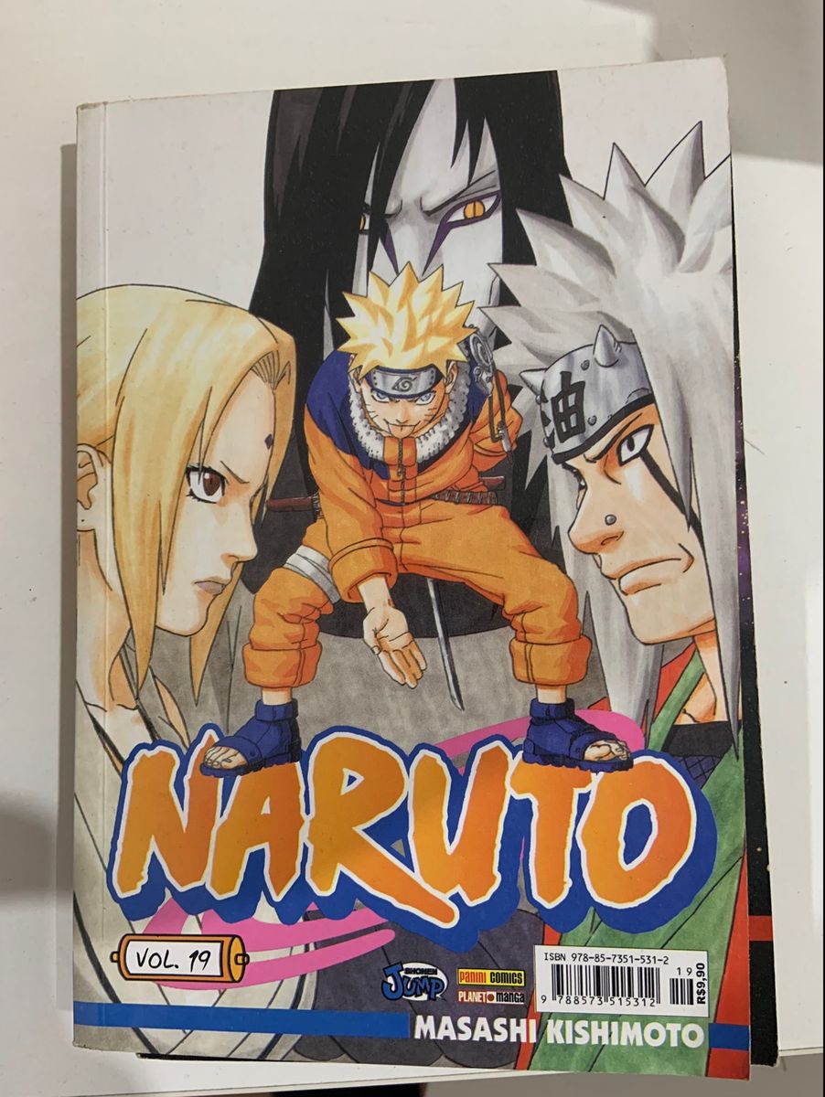Manga Naruto Vol 19 | Livro Naruto Usado 86073682 | enjoei