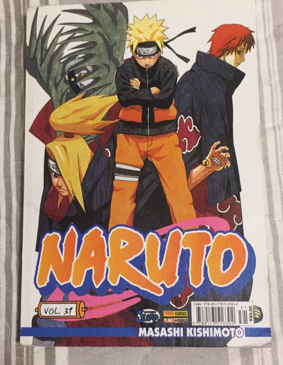 Mangá Naruto Vol 31 | Livro Panini Comics Usado 38929310 | enjoei