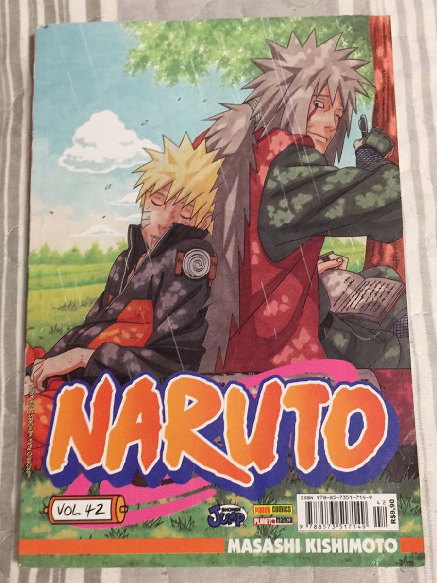 Mangá Naruto Vol 42 | Livro Panini Comics Usado 38929266 | enjoei