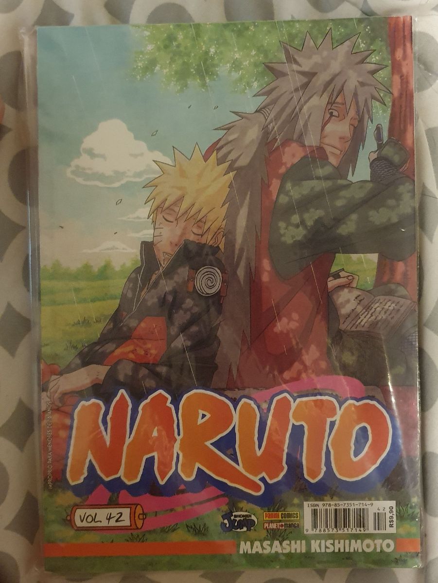Mangá Naruto Vol.42 | Livro Panini Comics Usado 52728803 | enjoei