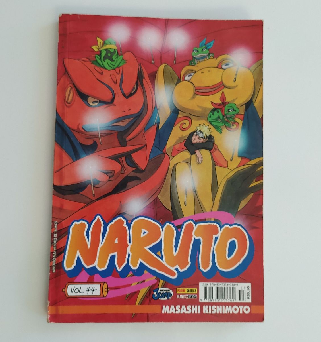 Mangá Naruto Vol. 44 | Livro Mangá Usado 49119143 | enjoei