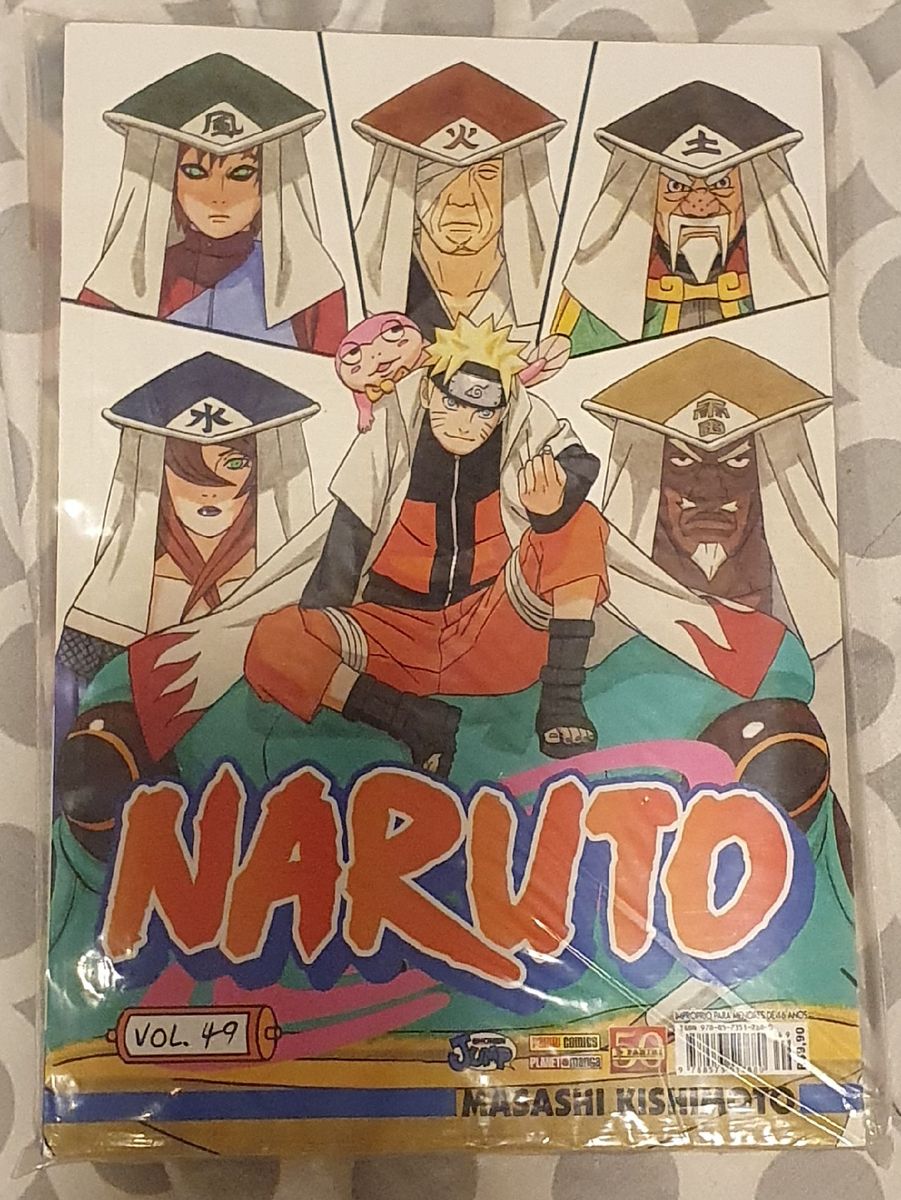Mangá Naruto Vol.49 | Livro Panini Comics Usado 52729240 | enjoei