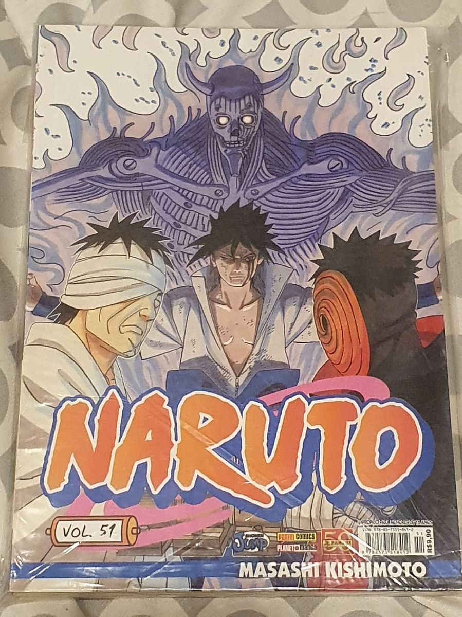 Mangá Naruto Vol.51 | Livro Panini Comics Usado 52729342 | enjoei