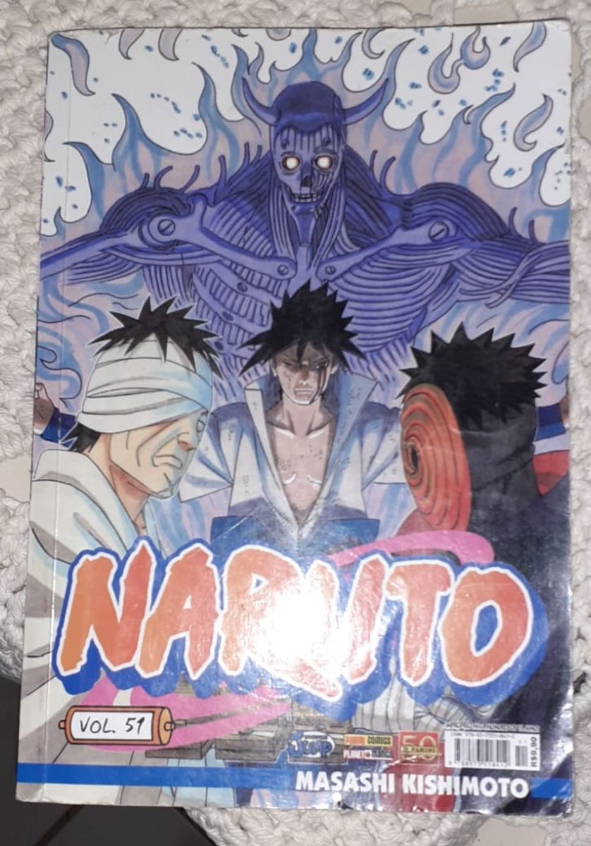 Mangá Naruto Vol. 51 | Livro Planet Mangá Usado 69965468 | enjoei