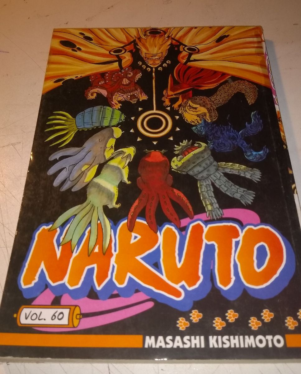 Mangá Naruto Vol 60 | Livro Panini Cómics Usado 67710748 | enjoei