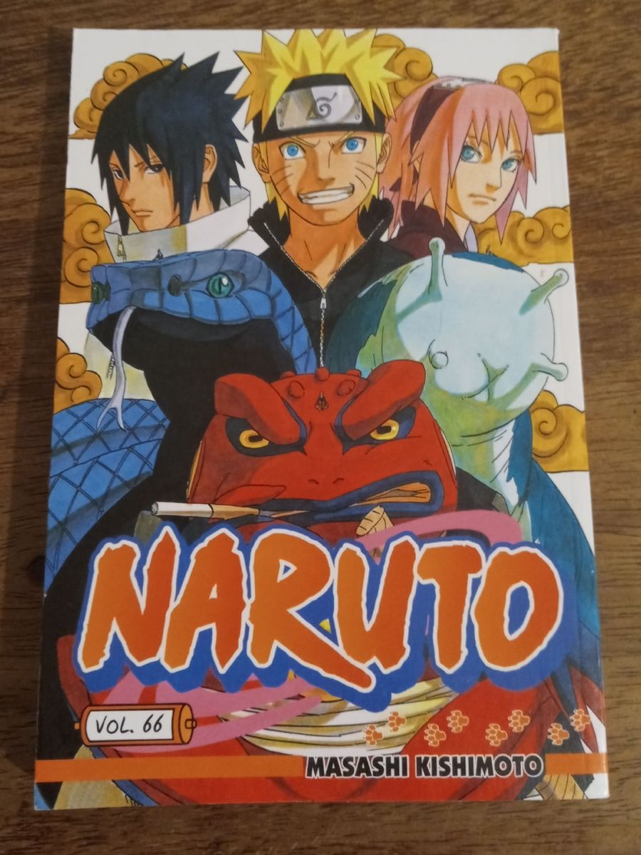 Manga Naruto Vol 66 | Produto Masculino Naruto Usado 66364907 | enjoei