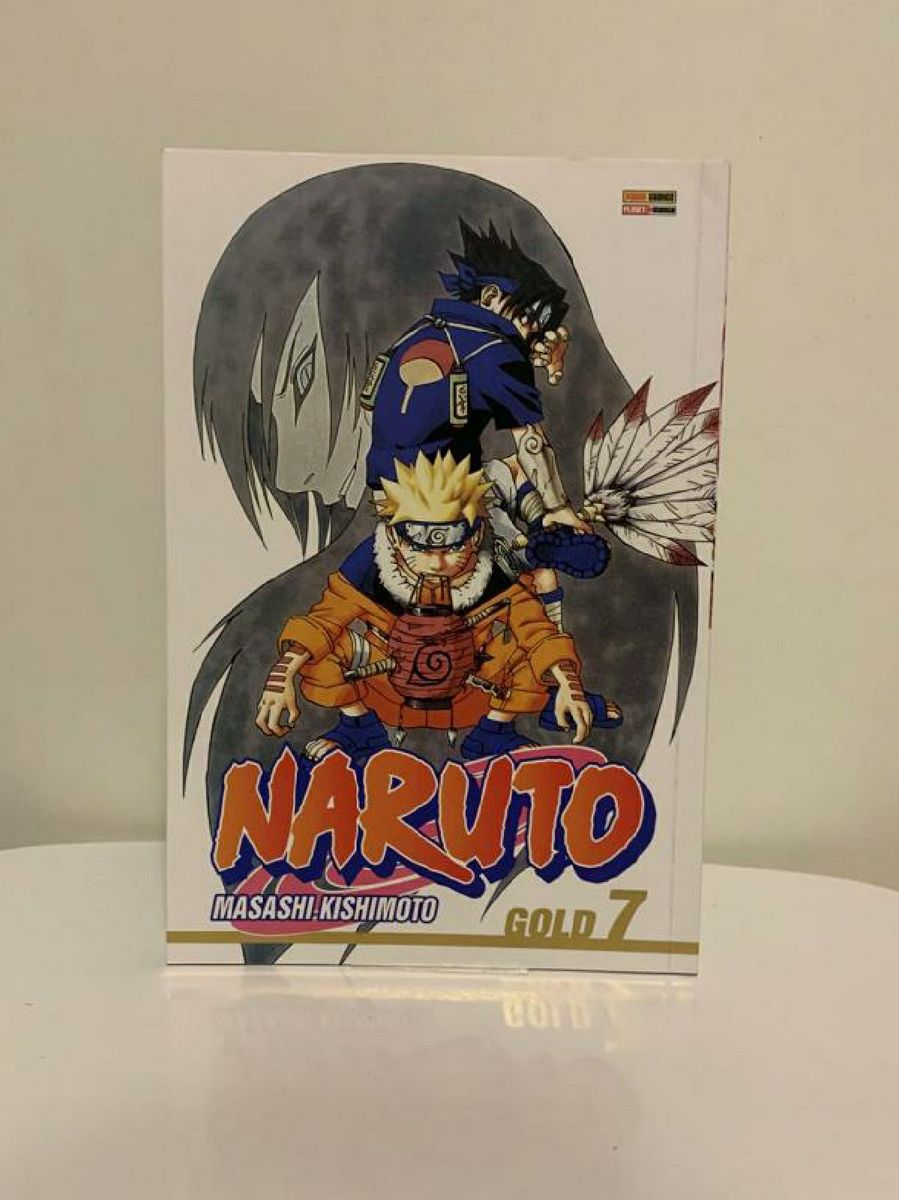 Mangá Naruto Volume 7 Edição Gold | Livro Mangá Usado 79381479 | enjoei