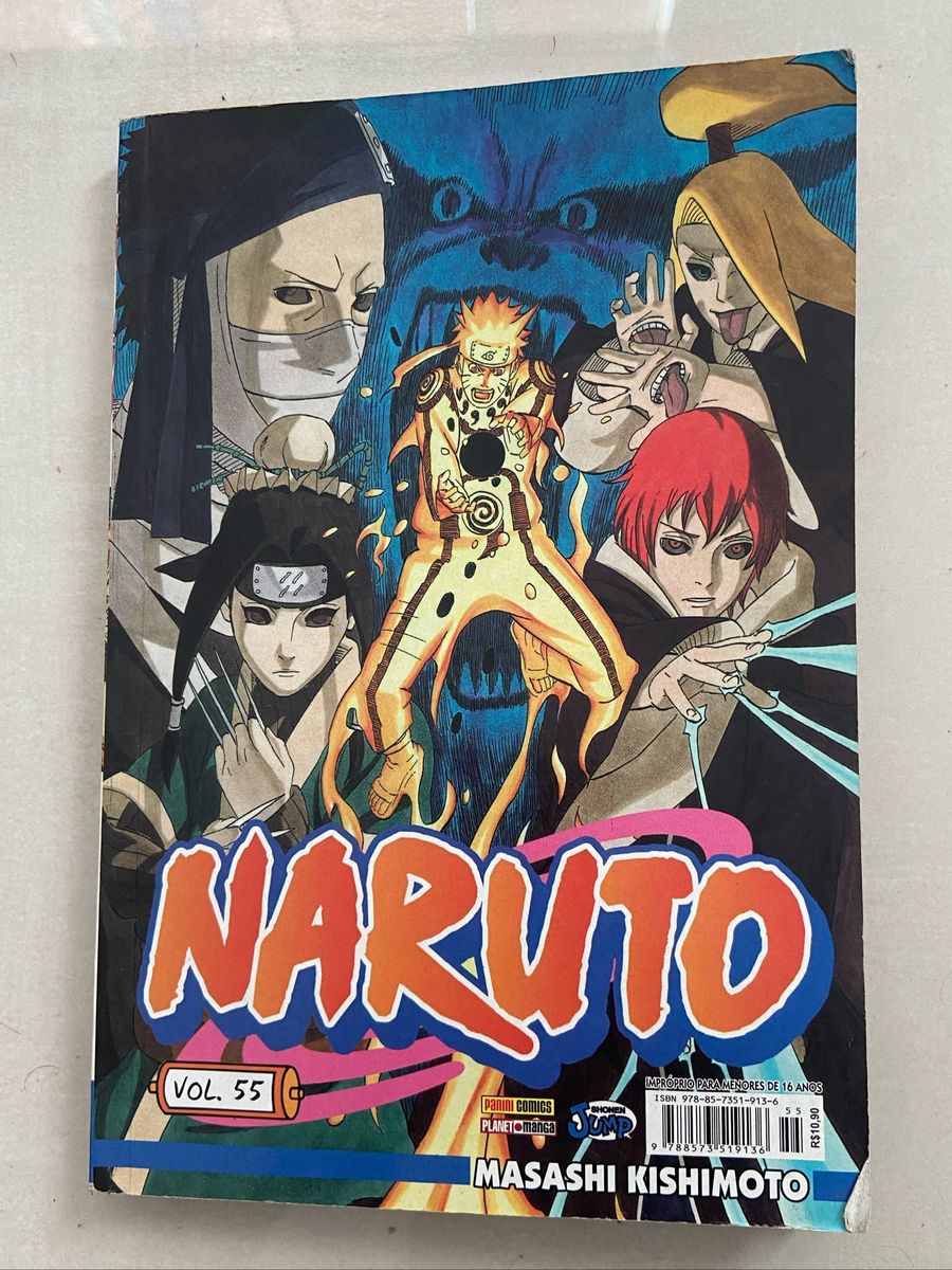 Manga Naruto | Livro Usado 73717132 | enjoei