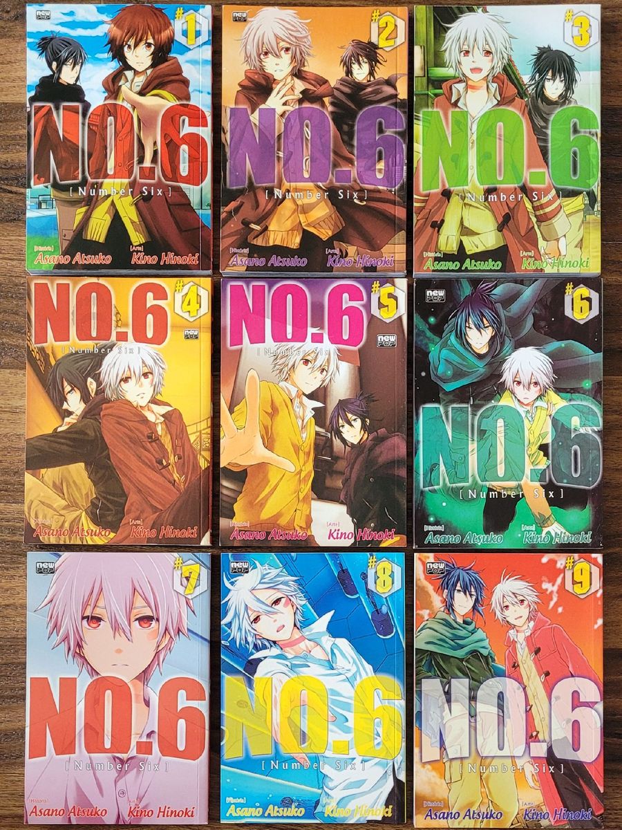 Manga Number Six (no.6), Colecao Completa | Livro Editora New Pop Usado ...