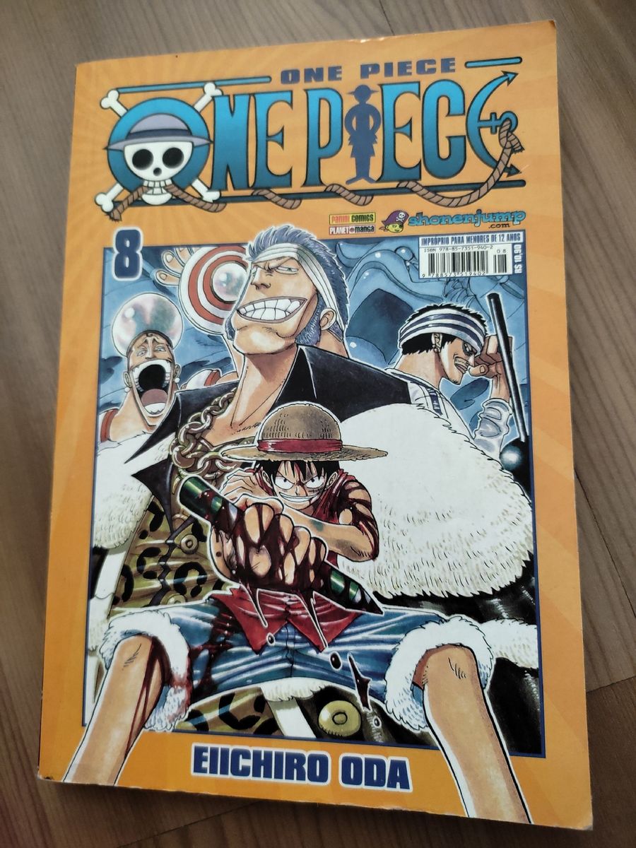 Mangá One Piece 8 | Livro Panini Comics Usado 72049519 | enjoei