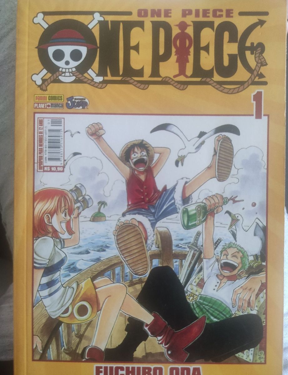 Manga One Piece Volume 1 - Primeira Versão | Livro Livros Usado ...