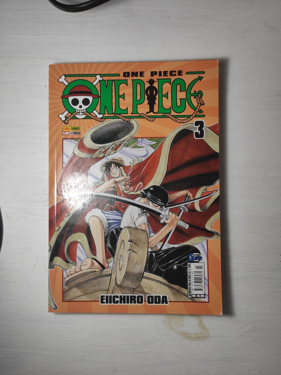 Mangá One Piece - Volume 3 | Livro Panini Usado 55760341 | enjoei